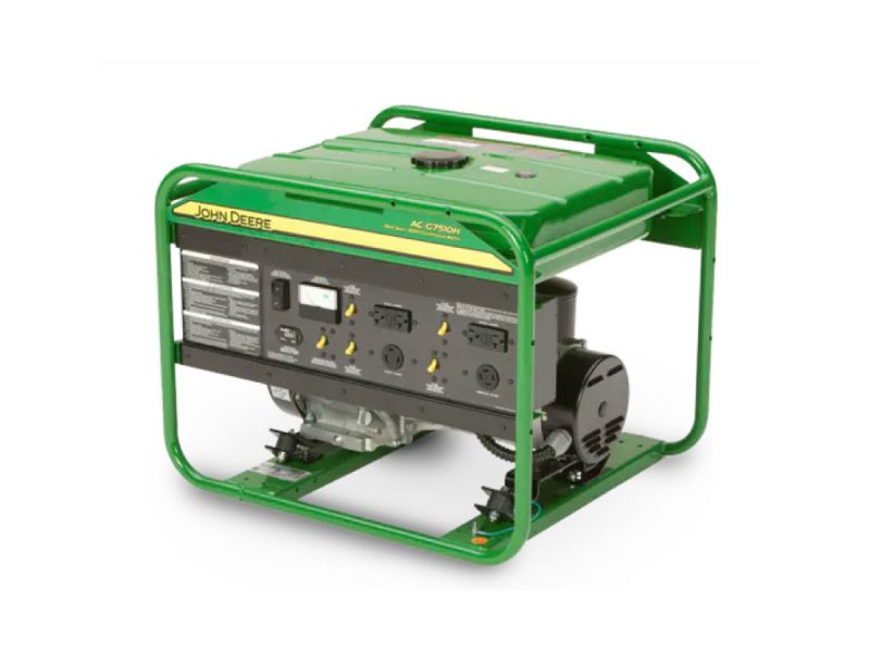 Ac G7510h 7500 Watt Gas John Deere Generator Greenway Equipment